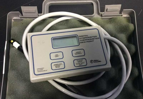 Fisher Scientific Digital Hygrometer Thermometer Dew Point, Model: 11 ...
