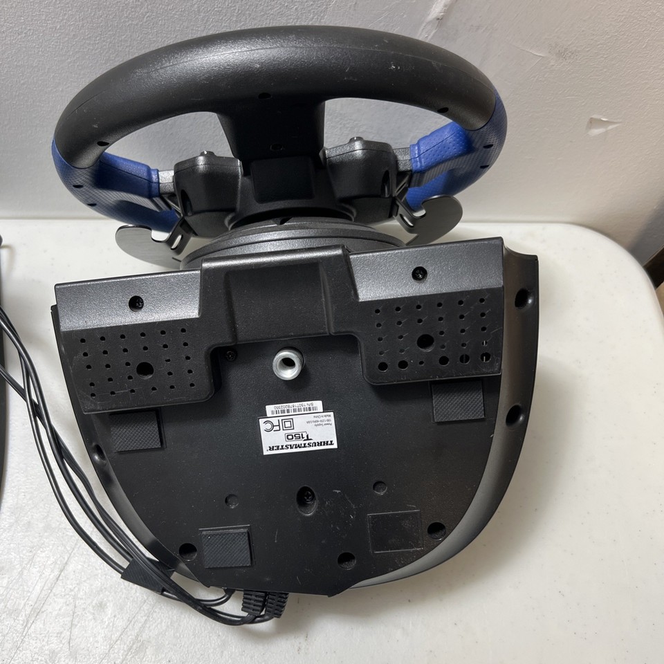 Thrustmaster T150 Force Feedback Racing Wheel and Pedal Set for PC/PS4 ...