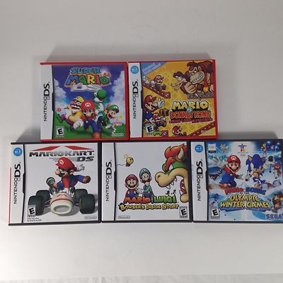 LIST USED Nintendo DS Game Cases Only Cover Art Instruction Guide NO ...