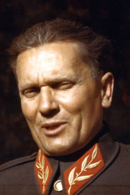 Marshall Josip Broz Tito leader Partisan resistance German occupa- 4X6 ...