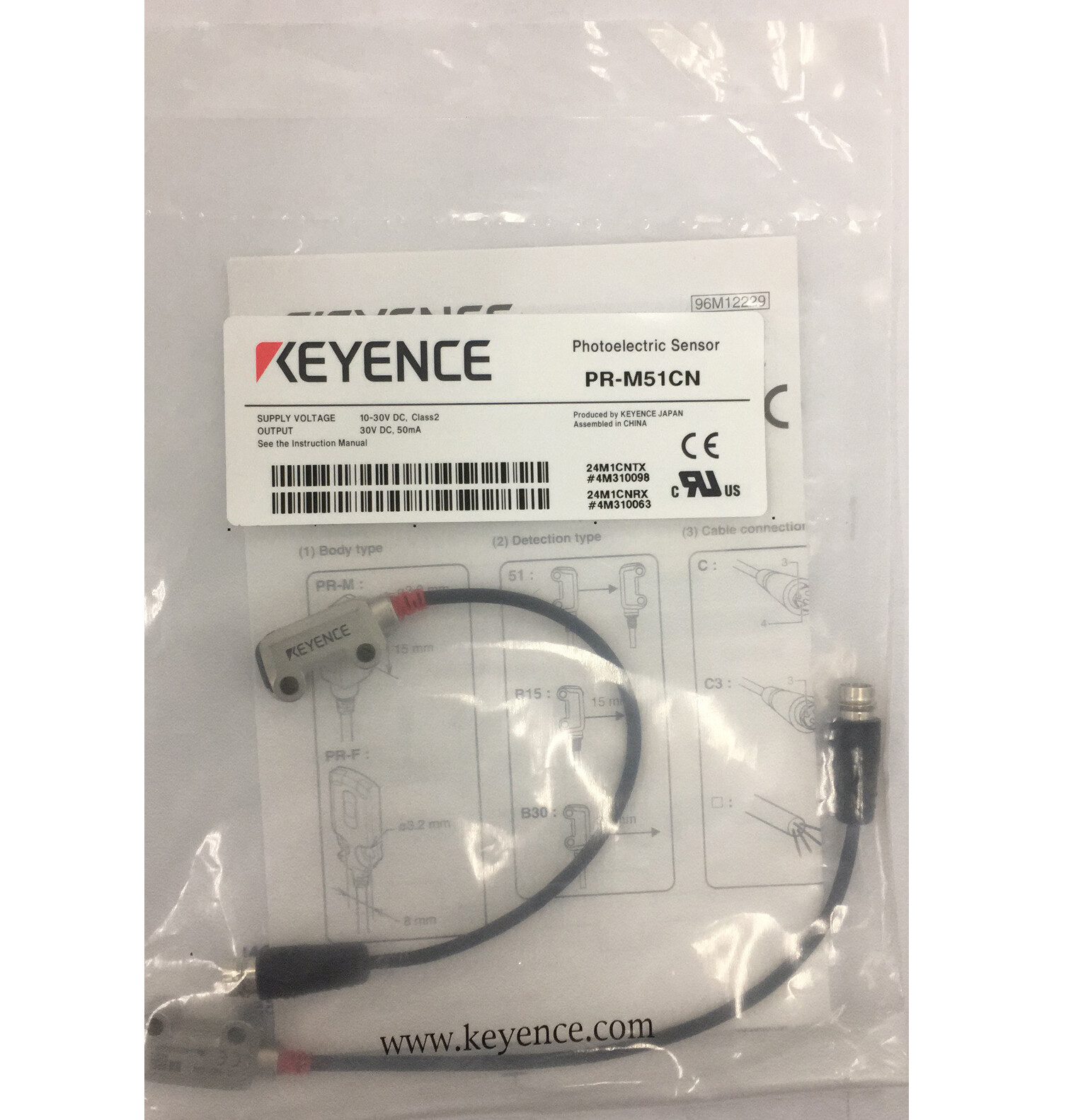 1PC NEW KEYENCE Photoelectric switch sensor PR-M51CN FREE SHIPPING | eBay