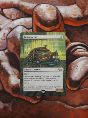 Magic the Gathering Getaway Car Hand Painted Unique Custom MTG Alter | eBay