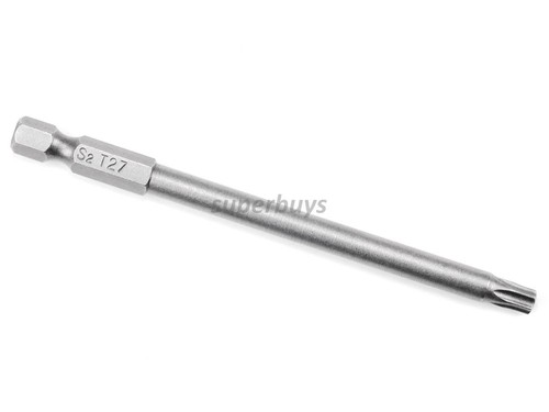 1pc T27 Security Torx Straight Long Hex Shank Screwdriver Power Drill ...