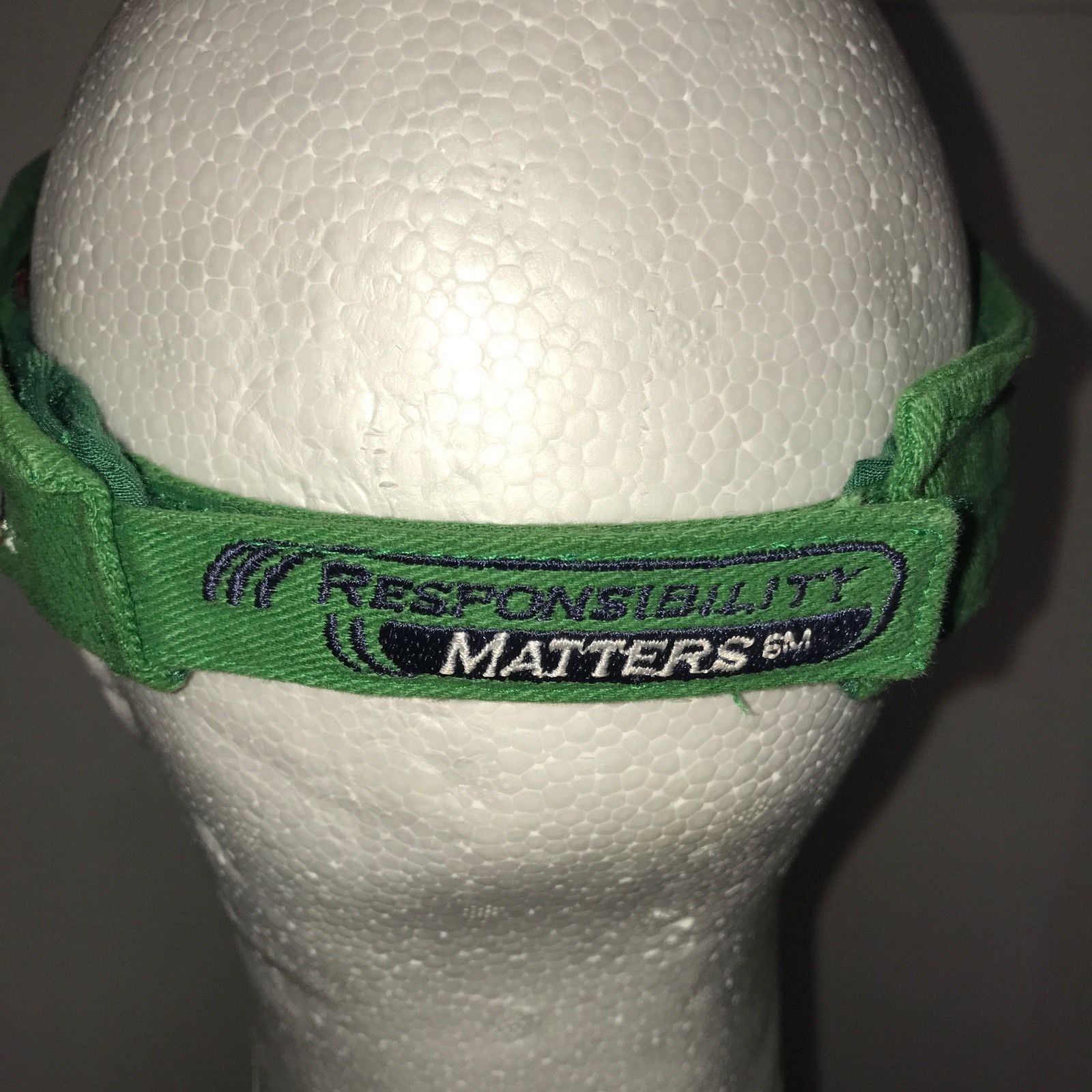 AFL Tennessee Valley Vipers Visor Autographed by #00 Vinnie the Viper ...