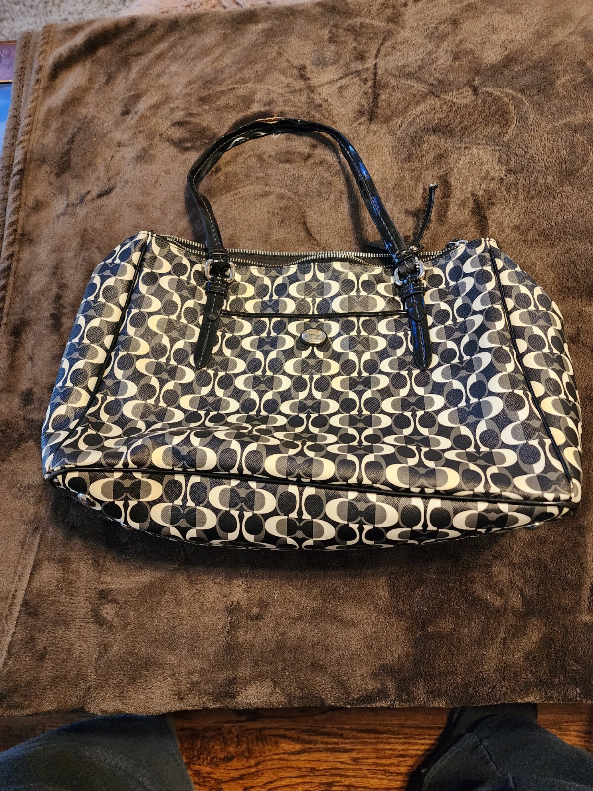 Coach F25427 Peyton Dream C Jordan Double Zip Carryal… - Gem