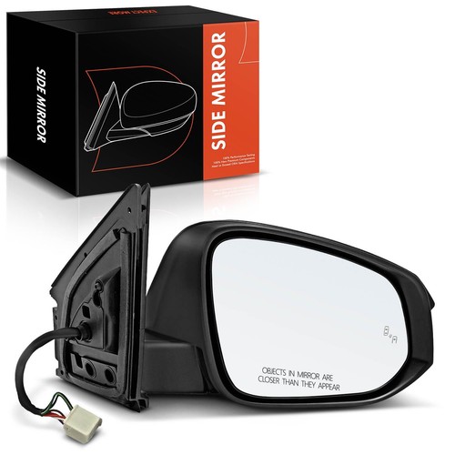 Passenger Right RH Black Power Heated Mirror for Toyota RAV4 2015 2016 ...