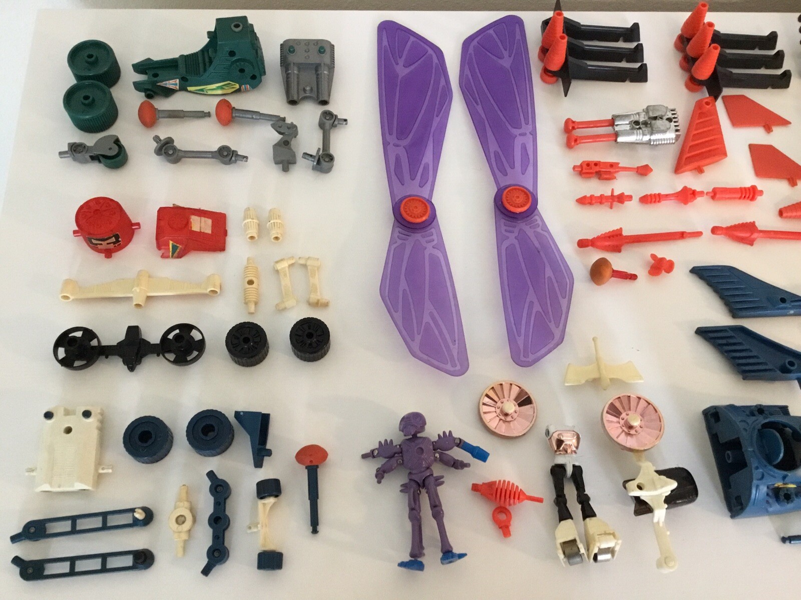 Vintage 1970's MEGO Micronauts Parts Lot - Read Description | eBay