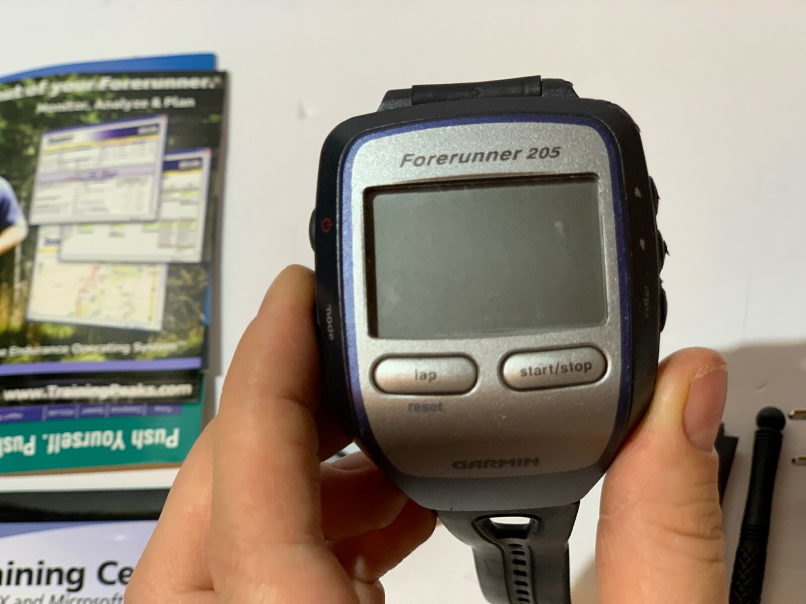 Garmin Forerunner 205 GPS Fitness Watch Bundle Charger | eBay