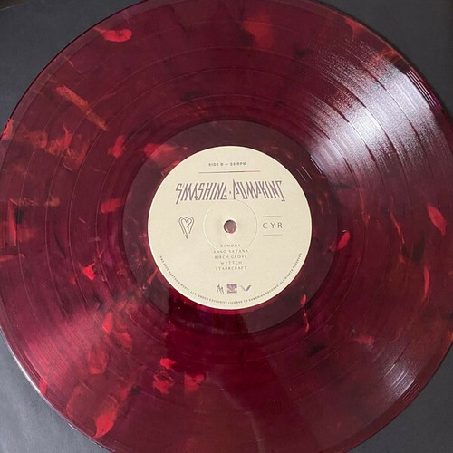 SMASHING PUMPKINS - CYR 2 LP Purple Blood COLORED Vinyl Album LIMITED ...