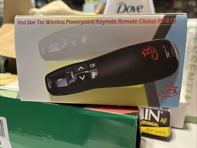 Red Star Tec Wireless Powerpoint and Keynote Presentation Remote Clicker PR-819 | eBay