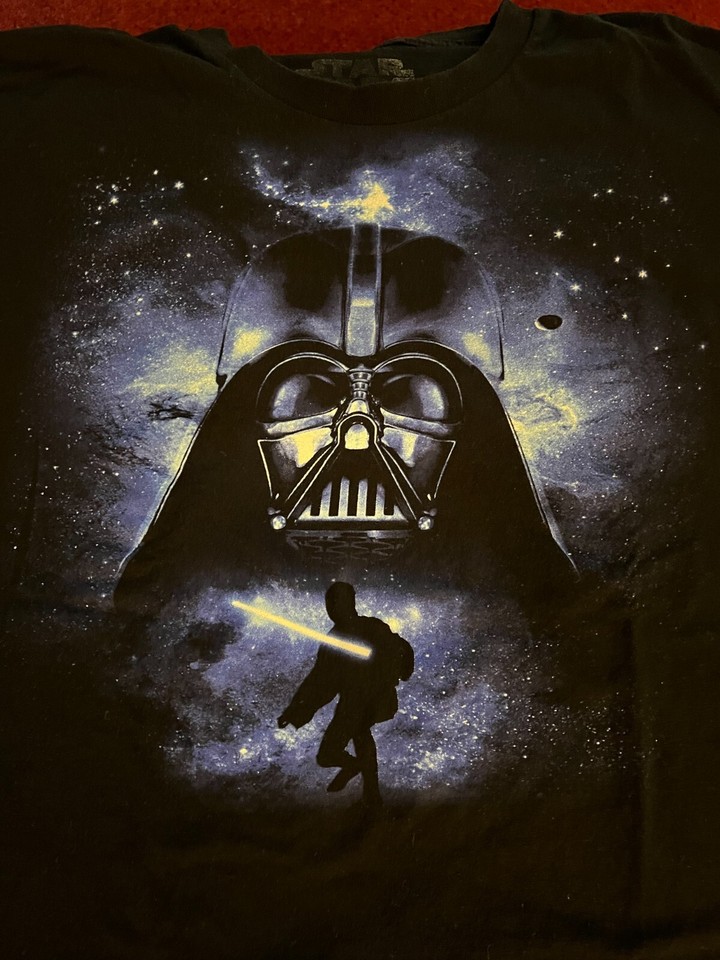 STAR WARS DARTH VADER HELMET T-SHIRT NEW SIZE 2XL LUKE SKYWALKER | eBay