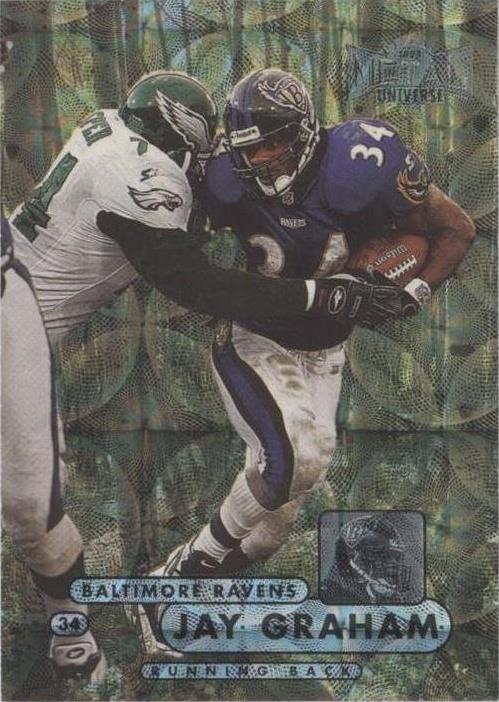 1998 Metal Universe - Jay Graham #41 Precious Metal Gems /50 for sale ...