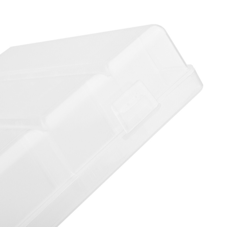 1xPlastic 10/15/24/36Slots Adjustable Jewelry Storage Box Case Craft ...