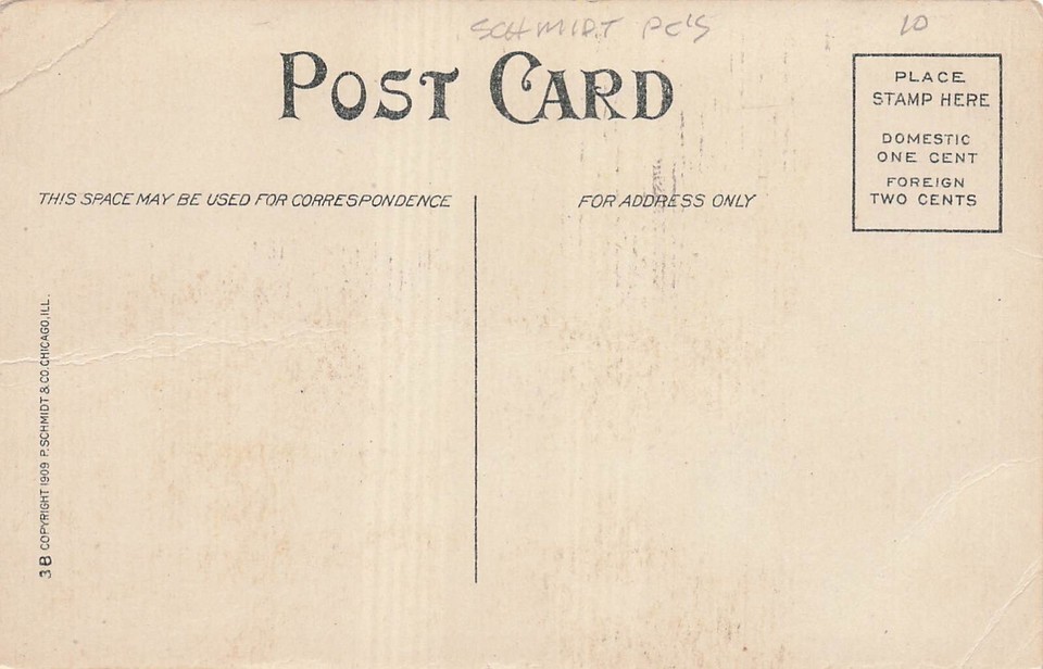 Vintage Artist Postcard Workers Stacking Lumber P. Schmidt c1909 L1023 ...