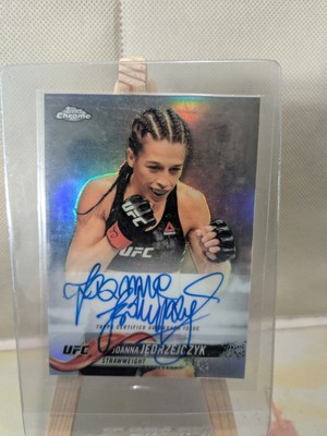 2018 Topps Chrome UFC - Fighter Autographs Joanna Jedrzejczyk #FA-JJ ...