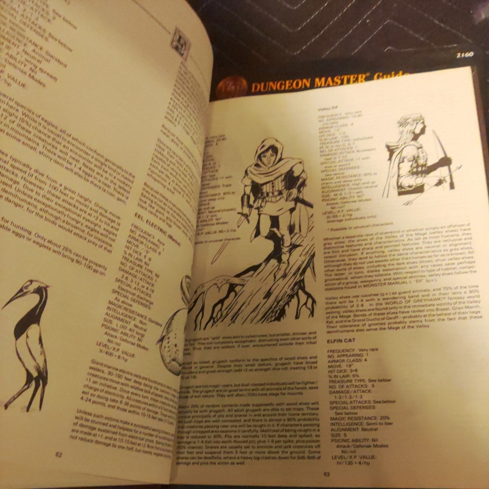 Vintage Advanced Dungeons & Dragons Monster Manual II (#1) Hardcover ...