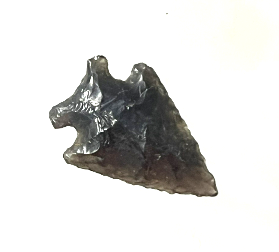 OUTSTANDING OBSIDIAN ELKO POINT OREGON ARROWHEAD AUTHENTIC INDIAN ...
