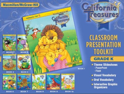 California Treasures: Classroom Presentation Toolkit Grade K PC MAC CD ...
