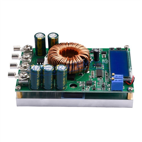 20A DC 7-50V to DC 0-36V LCD Voltage Step-down Power Regulator ...
