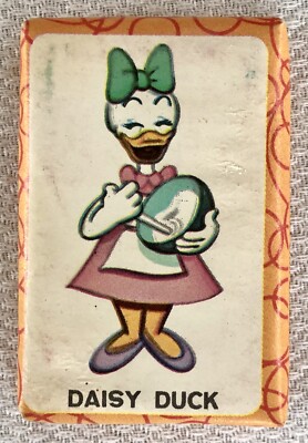 Vintage 1960's Walt Disney Soaky Soap Bars Daisy Duck Bar Colgate ...