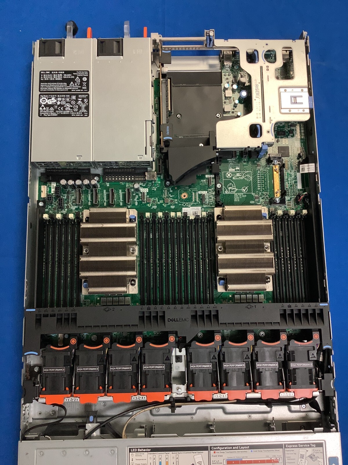 DELL EMC POWEREDGE R640 CTO SERVER With MOD 0H28RR, 1100W PSU Fans ...