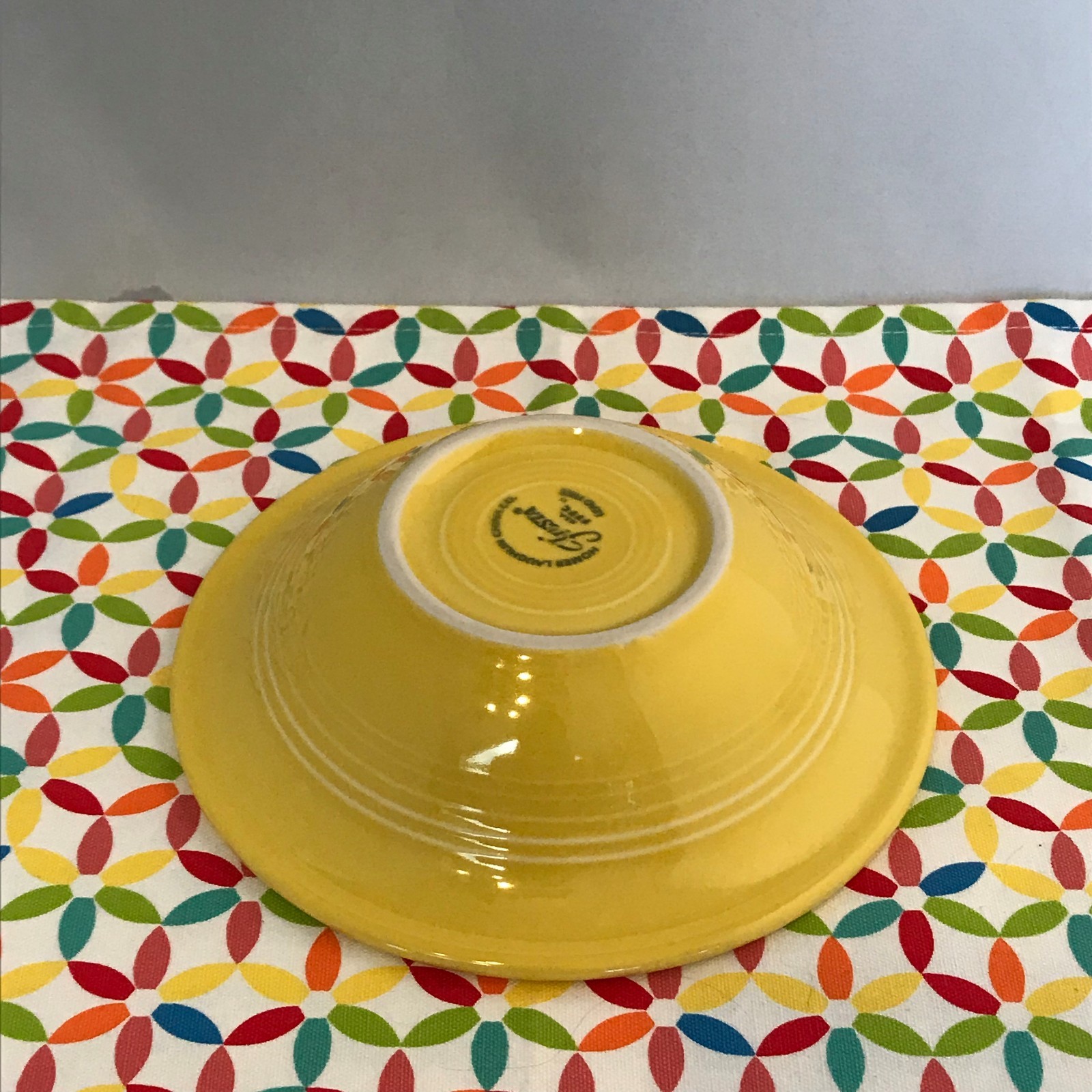 Fiestaware Sunflower Stacking Cereal Bowl Yellow Fiesta Bowl | eBay