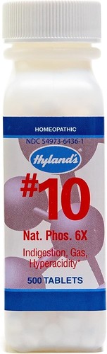 Hyland's Cell Salts #10 Nat Phos 6X - 500 Tablets - Homeopathic Gas ...