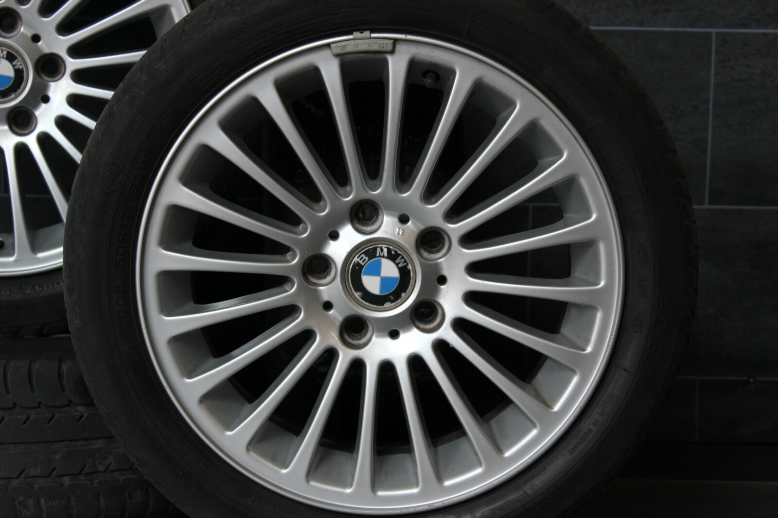 Original BMW 3er e46 Alufelgen 17 Zoll Sommerräder Satz 205 50 r17 93W ...