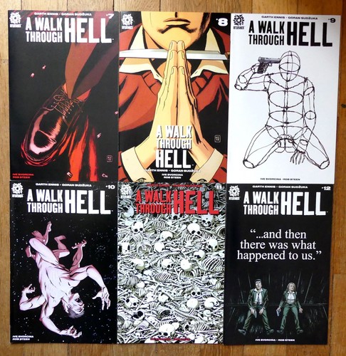 lot 6 COMICS Aftershock A WALK THROUGH HELL n° 7 à 12 | eBay