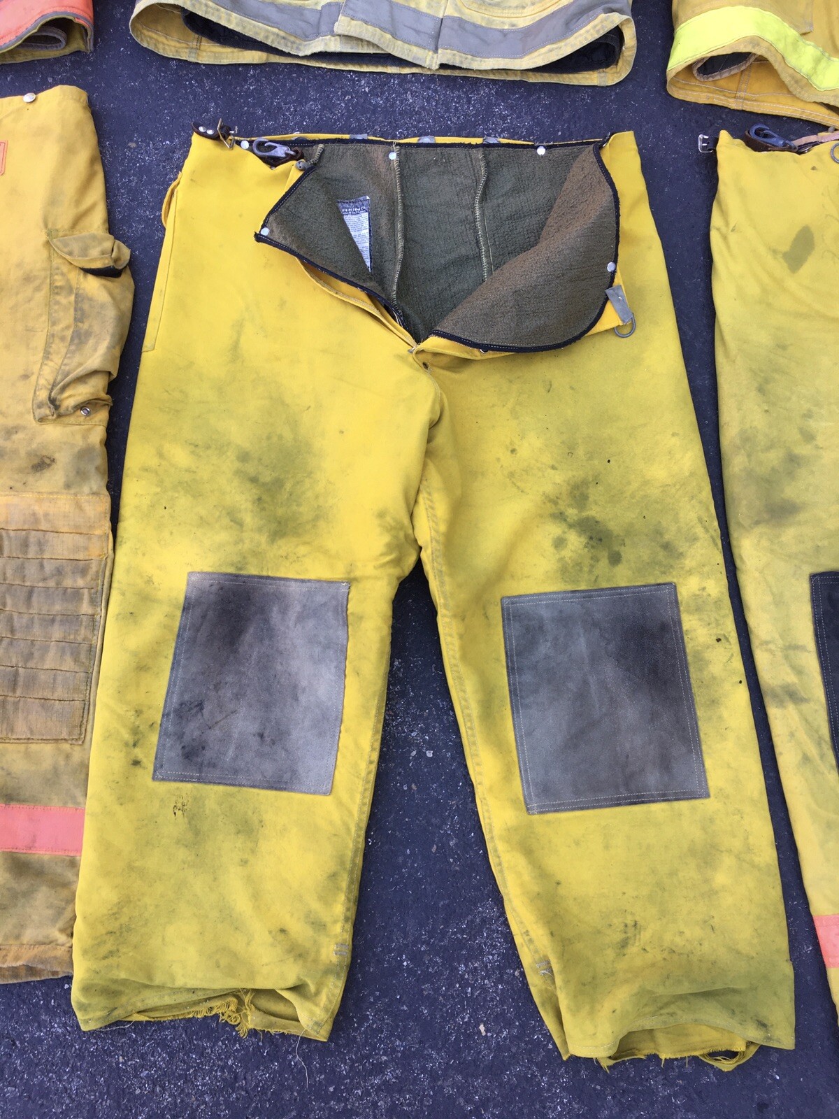 2 - Fire Fighting Outfits - Jacket's & Pants & Helmet's - Fire Fighter ...
