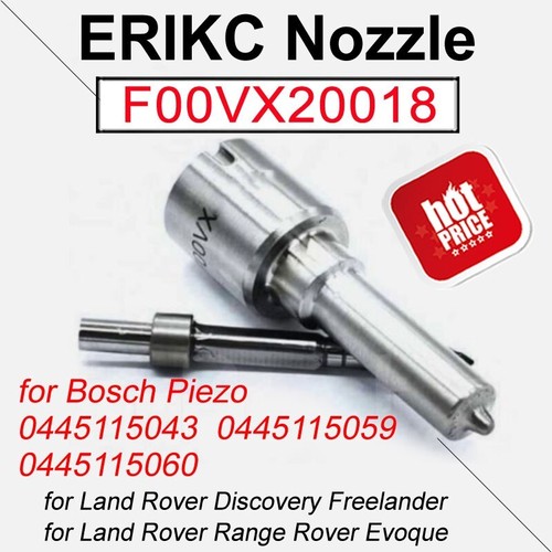 F00VX20018 Injector Nozzle 0445115043 0445115059 0445115060 For Piezo ...