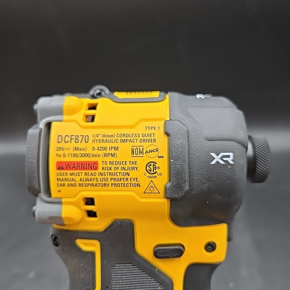 DeWalt DCF870 20V MAX Brushless Quiet Hydraulic Impact Driver | eBay