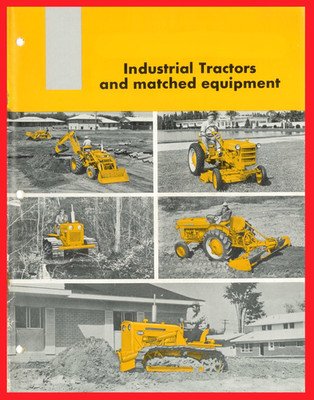 IH International Industrial Tractors & Matched Equipment Brochure T340 ...