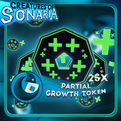 x25 Partial Growth Tokens | Creature Of Sonaria | COS | ROBLOX | Cheap ...