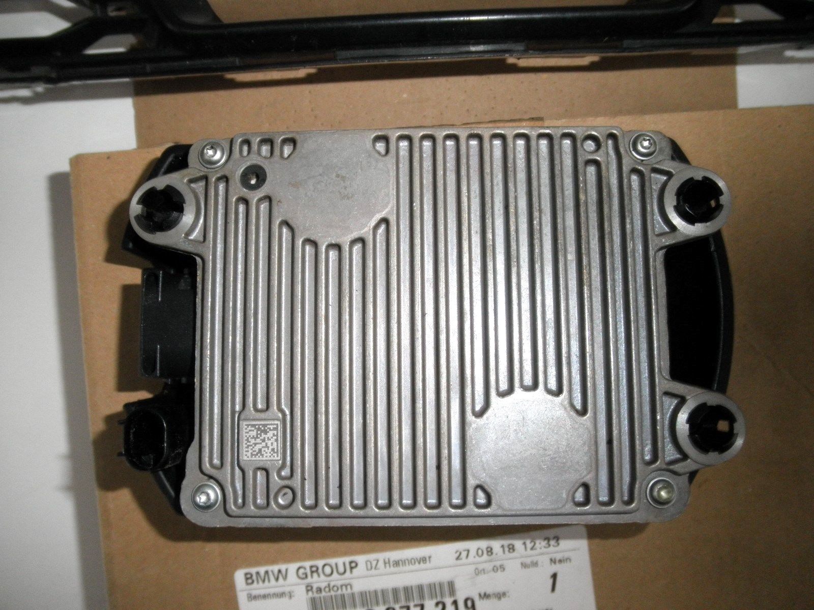 BMW Sensor Geschwindigkeitsregelung 66316877219+Gitter Lufteinlass ...