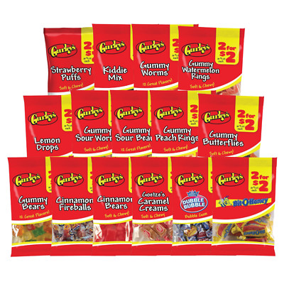 Gurley's Variety Candy Snack Mixes | Gummy Mints Licorice | 1-4oz | Mix ...