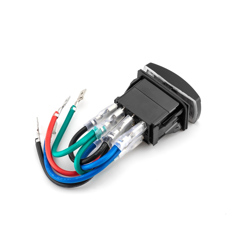 'Winch in /out' Rocker Switch + USB Charger for Car Truck ATV UTV ...