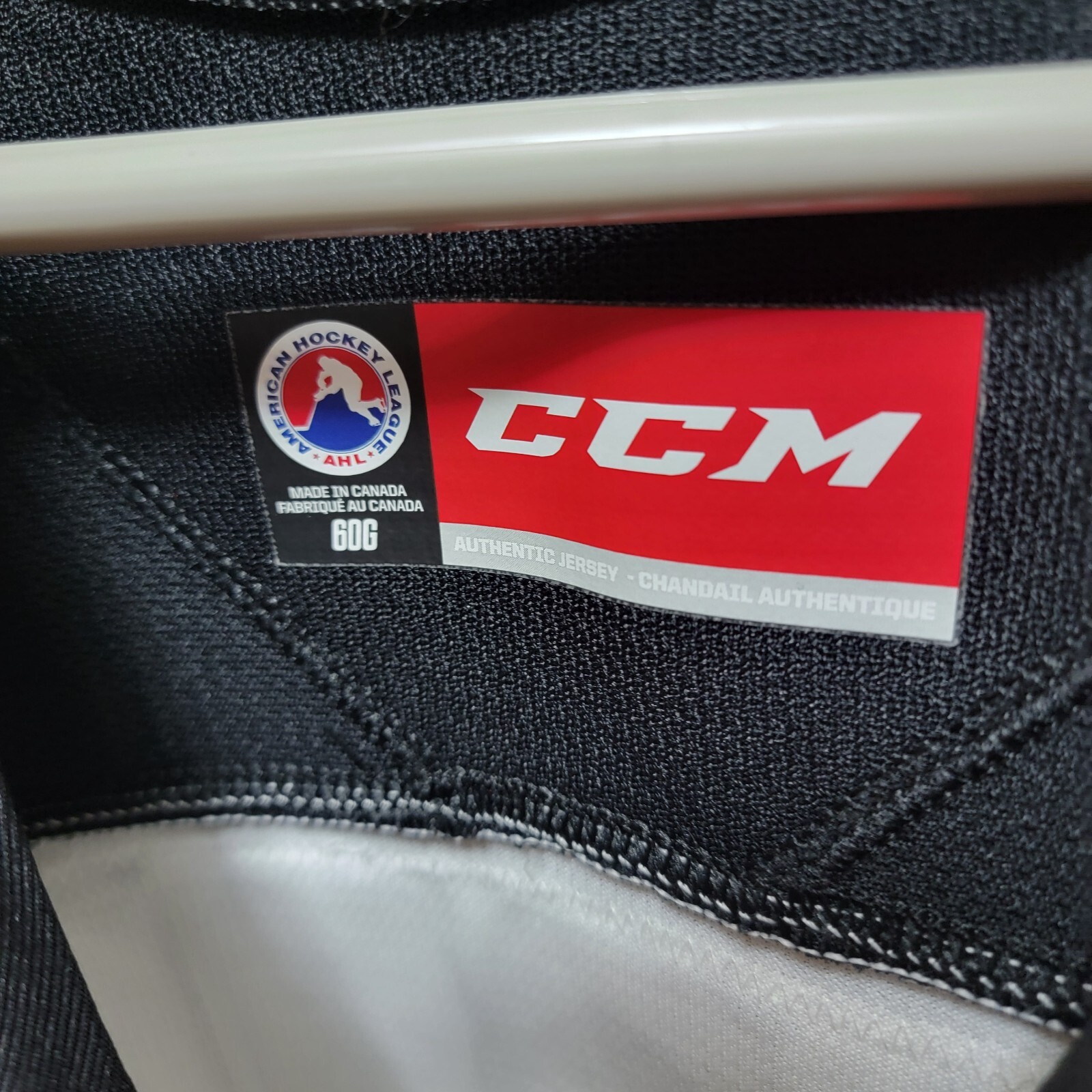 Binghamton Devils Sebastien Caron / Cory Schneider AHL Game Worn Jersey ...