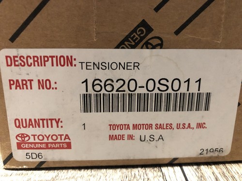 Genuine Toyota Lexus Tundra LX570 Serpentine Belt Tensioner 16620-0S012 ...