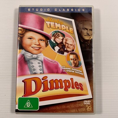 Dimples (DVD, 1936) Shirley Temple, Frank Morgan, Stepin Fetchit Region ...