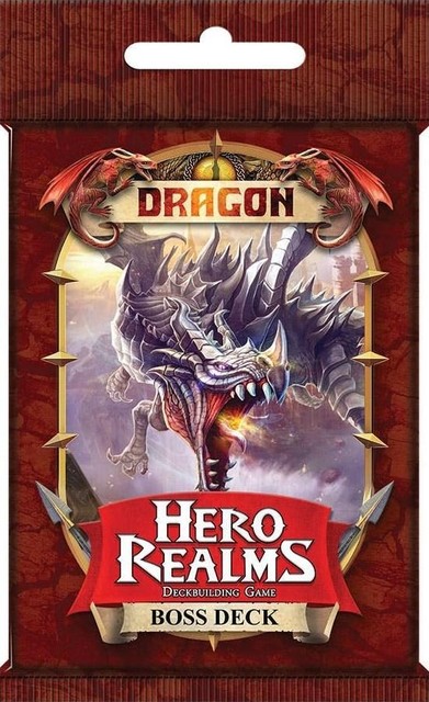 Hero Realms Card Game Dragon Boss Deck Expansion Wwg507 White Wizard ...