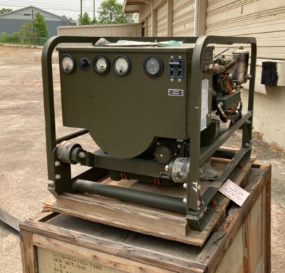 3KW, 28V DC Generator set w/ 4A032 Miltary Standard 4 cyl air cooled ...