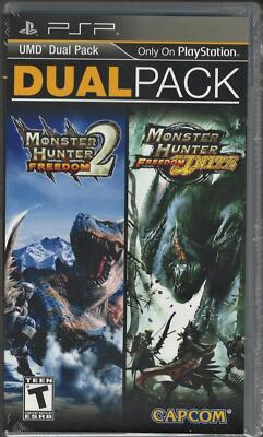 Monster Hunter Freedom 2 and Freedom Unite Dual Pack PSP | eBay