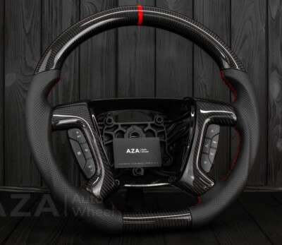 Custom Steering Wheel GMC Sierra Tahoe Silverado Suburban Escalade 2007 ...