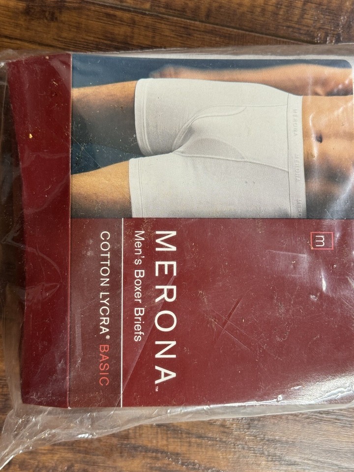 Merona Boxer Briefs 2 Pack Cotton Lycra XL white | eBay