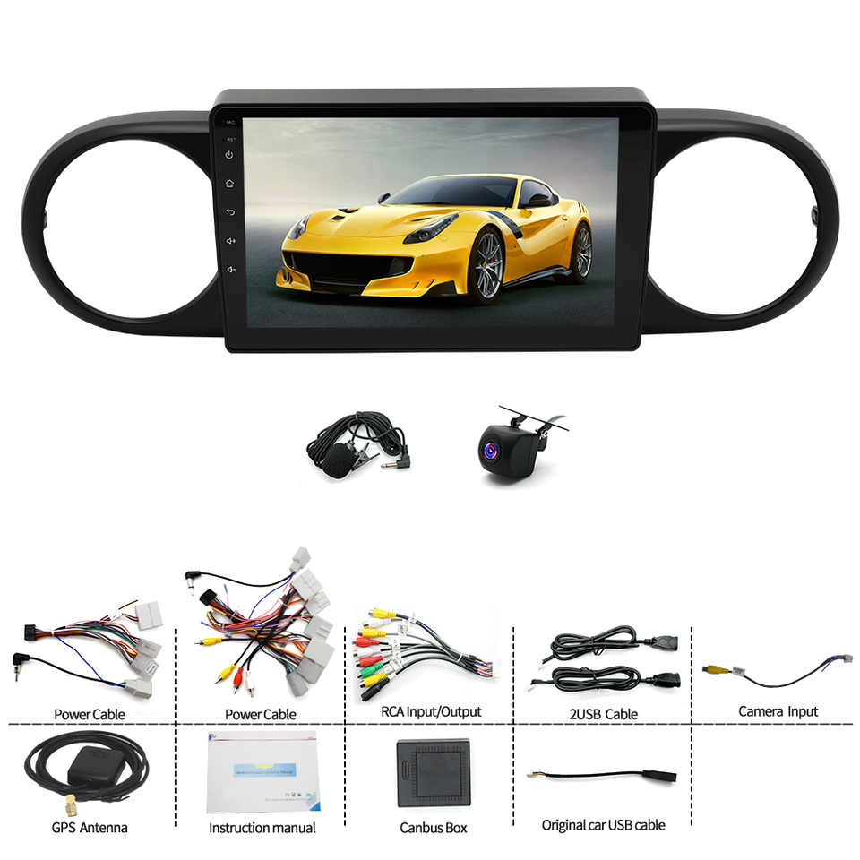 Android 13 Apple Carplay 4+64G Car Stereo Radio GPS Navi BT For Scion ...