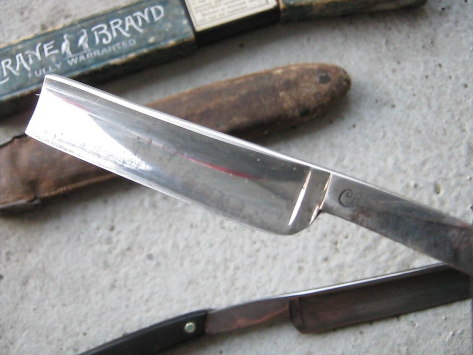 ANTIQUE ROBERT KLAAS CRANE 301 & GIESEN & FORSTHOFF GERMANY STRAIGHT ...