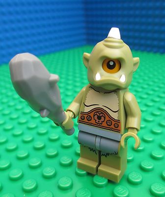 Lego Cyclops Minifig City Town Mace Club Figure 71000 Series 9 | eBay