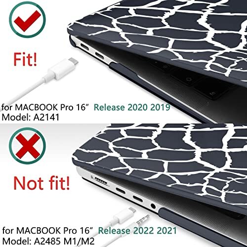 For Macbook Pro 16 Inch Case 2020 2019 Release Model A2141 With Touch ...