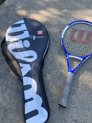 Wilson NCODE N26 Tennis Racquet 115 in² 4/Lo Grip w/ Case Bag | eBay